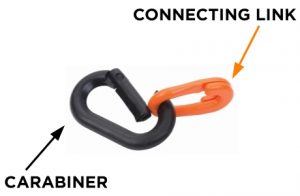 Heavy Duty Plastic Chain – 2″ Orange, Lime Green in Bulk